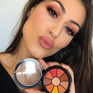 Ruby Rose Eyeshadow Palette 10 Colors - Sunset