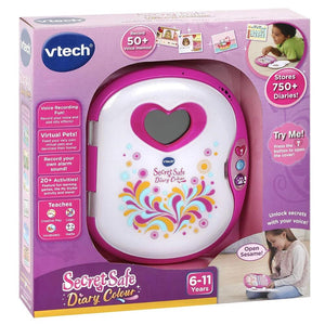 Vtech Secret Safe Diary Colour - English
